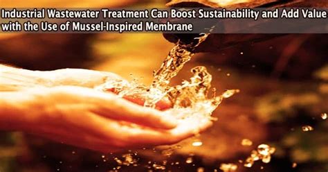 Industrial Wastewater Treatment Can Boost Sustainability And Add Value