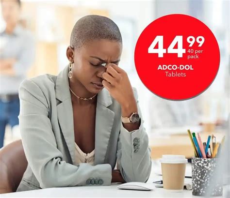 Adco Dol Tablets 40 Per Pack Offer At Checkers