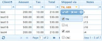 Jquery Free Jqgrid 4134 Multiselect Toolbar Filter Not Working