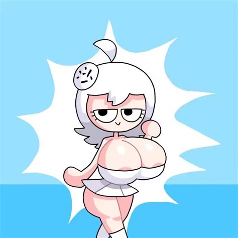 Rule 34 1girls Big Breasts Blue Eyes Tauntingpizza Tower White Hair