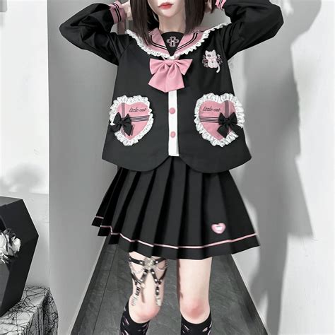 Wholesale Customized Spring Summer Sailor Suit Sexy School Girls Jk