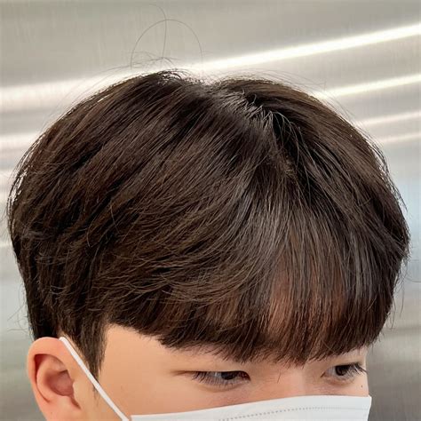쿠르헤어 희수 남자머리•남자펌•짧은머리 세미 히피펌 소화하는 방법⬇️ M0nks2al 손질은 귀찮은데 스타일은 챙기고 싶은 분들 주목‼️ 〰️ 세미 히피펌은