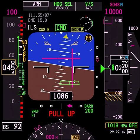 Primary Flight Display Pfd Critical Flight Data ️ Mouhcine Najji