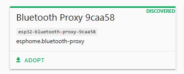 Esphome Bluetooth Proxies Help Esphome Home Assistant Community