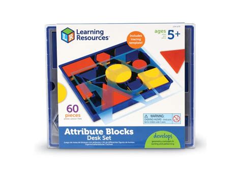 Attribute Blocks Desk Set The Teacher S Trunk