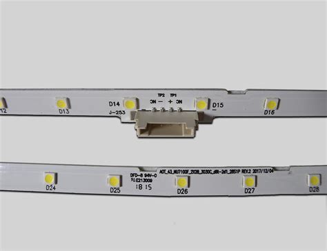 Купити Led підсвітка до телевізора Samsung 43 AOT-43-NU7100F-2X28-3030C ...