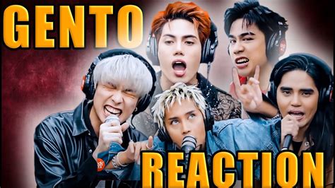 Sb19 Gento Reaction Explosive Energy On Wish Bus Live Youtube