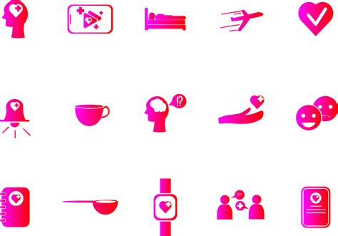 Health Icons Vector Collection 35930740 Vector Art At Vecteezy
