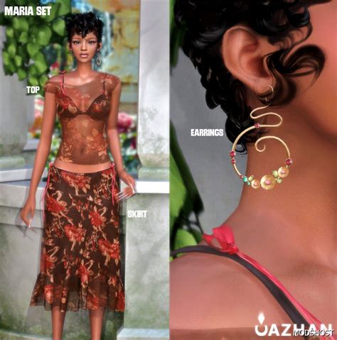 Maria Set Sims 4 Clothing Mod Modshost