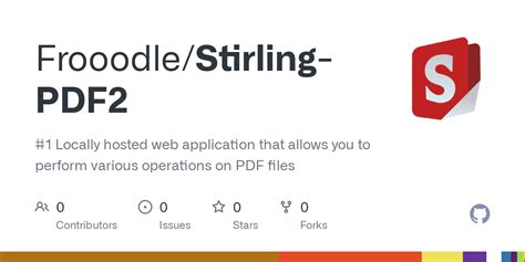 github frooodle stirling pdf2 1 locally hosted web application that