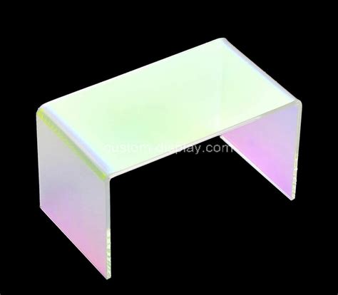 Acrylic Retail Display Riser Plexiglass Countertop Display Shelf