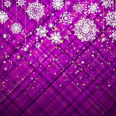 Purple Christmas Background Vector Stock Vector Colourbox