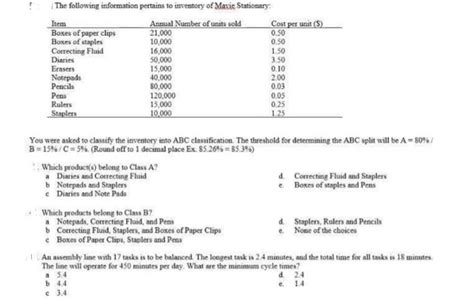 Solved The Following Information Pertains To Inventory Of