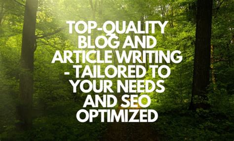 Write You A Blog Post Or An Article As A Professional By