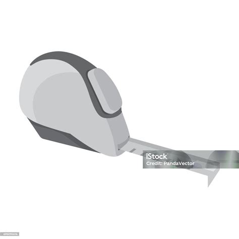 흑백 스타일 흰색 바탕에 절연 테이프 측정값 아이콘 구축 하 고 기호 주식 벡터 일러스트 레이 션을 복구 합니다 0명에 대한 스톡 벡터 아트 및 기타 이미지 Istock