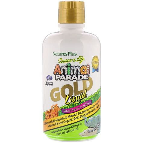 Nature’s Plus, Source of Life, Animal Parade, Gold Liquid, Natural ...
