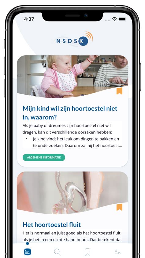 Hoor And Kijk Nieuwe App Voor Ouders Van Doof Slechthorend Kind Doof
