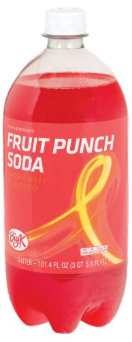 Kroger Big K® Fruit Punch Soda 3 L Kroger