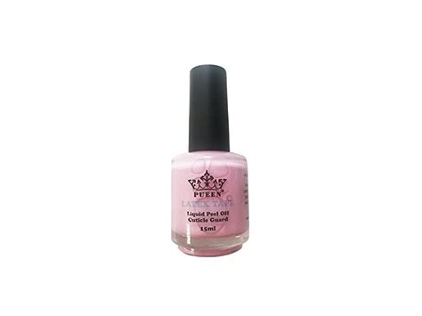 Pueen Latex Tape Peel Off Cuticle Guard Pink 15 Ml Ingredients And