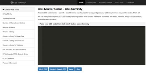 Best Tools To Beautify Or Unminify Css For Better Formatting Tutsforweb