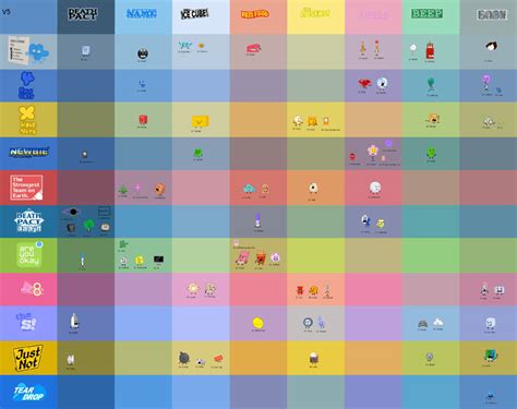 Bfdi Series Teams Of A Mix Of Bfb Season 4 Complet By Abbysek On Deviantart