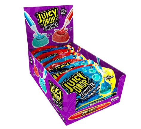 Juicy Drop Gummies And Sour Gel 57g Jessicas Sweets