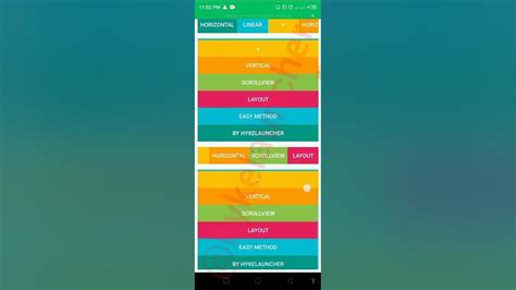 Linear And Scrollview Layouts Sketchware Youtube
