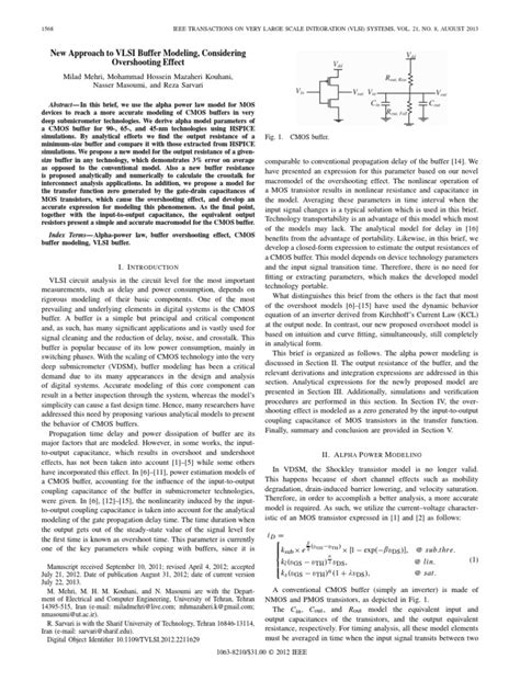 pdf new approach to vlsi buffer modeling considering dokumen tips