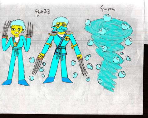 Ninjago Oc Taro Master Of Bubbles Cyan Ninja By Ezio1 3 On Deviantart