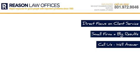 Michael Reason Ogden Ut Reason Law Offices Brigham Young