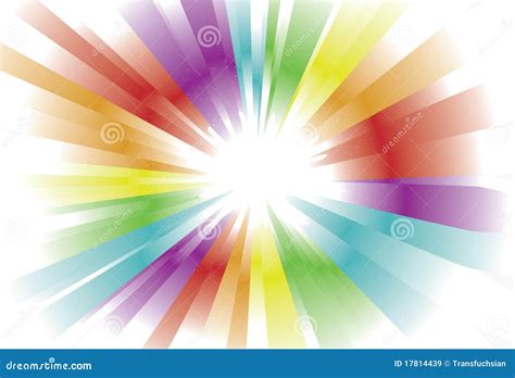 Bright Spectrum Light Background Stock Vector Illustration Of Light