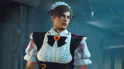 Maid Leon Resident Evil 2 Remake Youtube