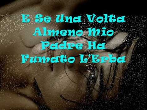 Fabrizio Moro Libero Testo Youtube