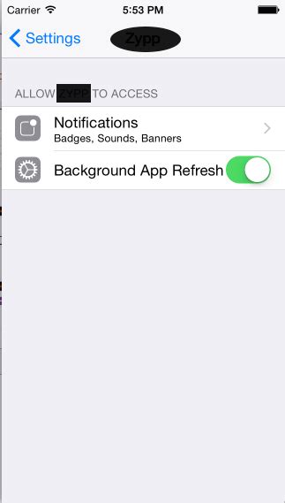 Redirect To Notification Setting Directly From IOS App That Having