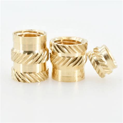 Латунная вставная гайка M2 M2.5 M3 M4 M5 M6 M8, 50 шт | AliExpress