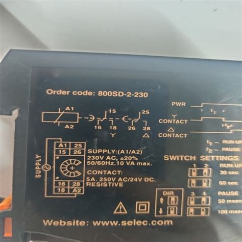 Selec 800sd 2 230 Function Timer Supplier Trader From Bhavnagar