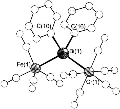 Structure Of The Anion In [ Ph 3 P 2 N][ph 2 Bi{cr Co 5 }{fe Co 4