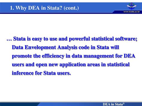 Ppt Data Envelopment Analysis In Stata Powerpoint Presentation Free