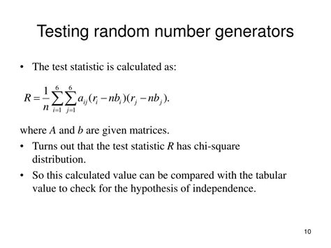 ppt random number generation powerpoint presentation free download