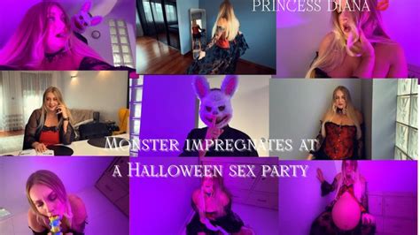 A Monster Impregnates At A Halloween Sex Party Mp4 Princess Diana