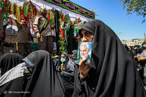 تشییع احسان قدبیگی شهید صنعت دفاعی اراک