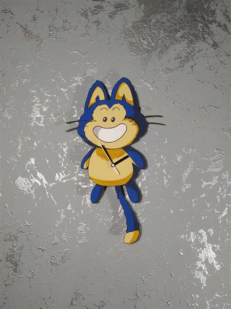 Puar From Dragon Ball Cartoon Character Handmade Wooden Wall Etsy