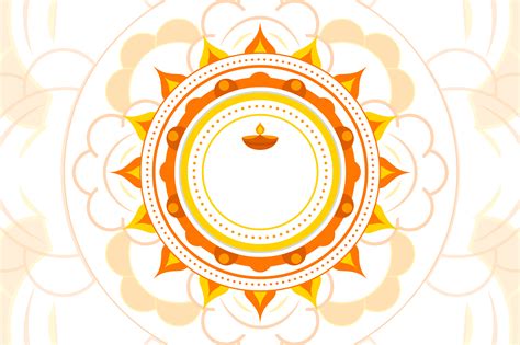 Deepabali Background Circle Design Png Image Simple Wedding