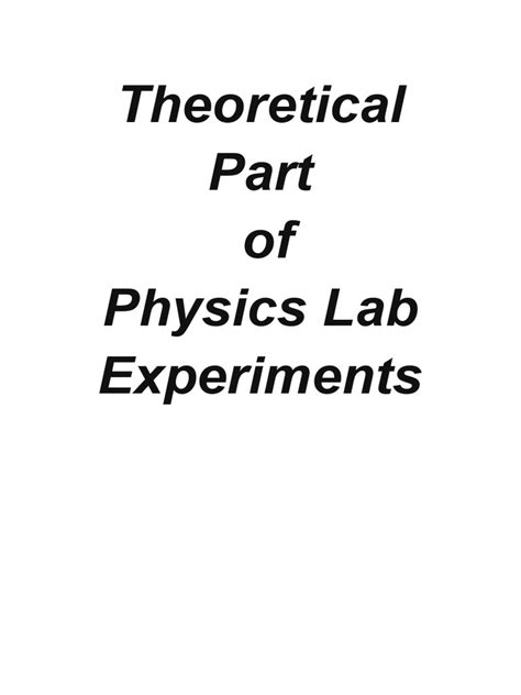 Revfinal Lab 2 Pdf Buoyancy Force