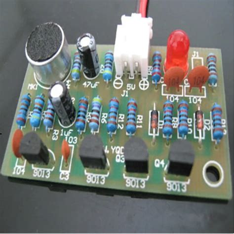 Piece V Voice Sensor Control Switch Suite DIY Kits Selling Electronic Circuit Kits DIY