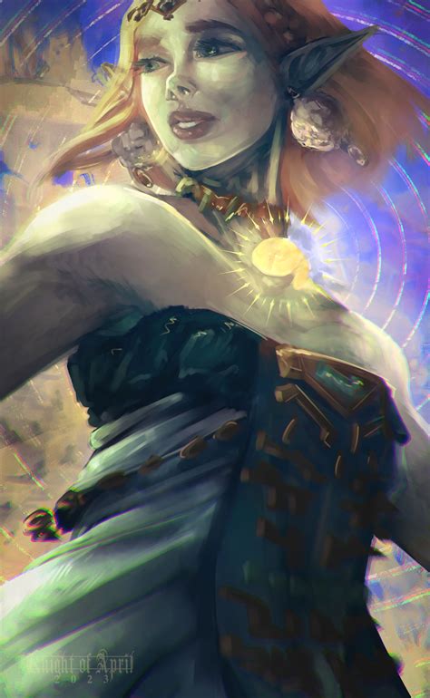 Totk Princess Zelda By Knightofapril On Deviantart