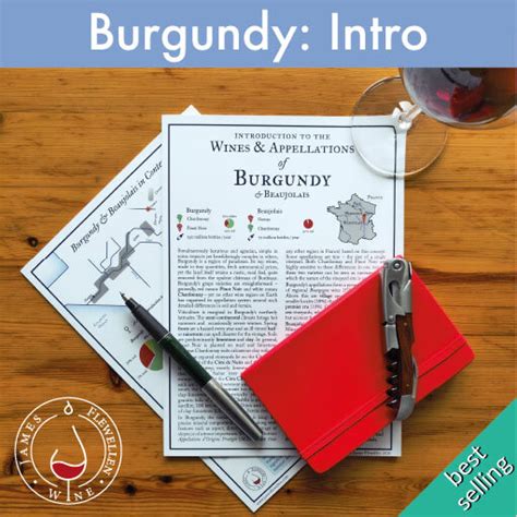 Burgundy Introduction Wine Guide — James Flewellen Wine