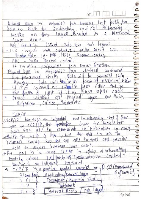 SOLUTION Computer Networks Notes Studypool