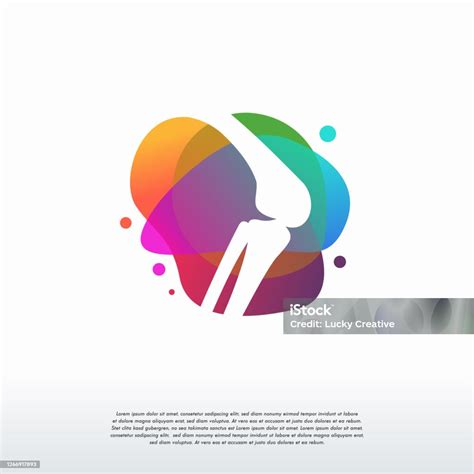五顏六色的骨標誌向量 膝蓋標誌設計範本 設計概念 標誌 範本的標誌元素向量圖形及更多人圖片 人 人脊柱 人類脊椎 Istock