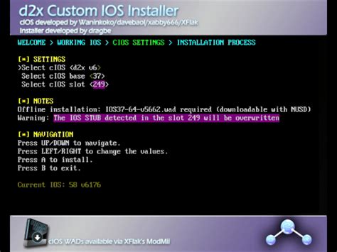 D2xl CIOS Wii GameBrew